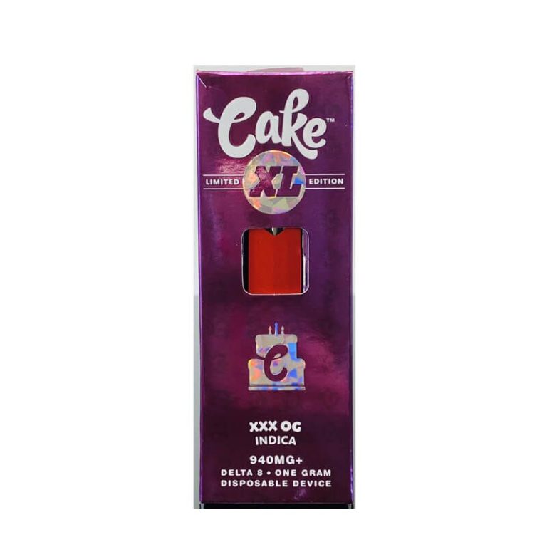 Cake XL D8 *Limited Edition* Disposables 940mg | Delta 8 Resellers