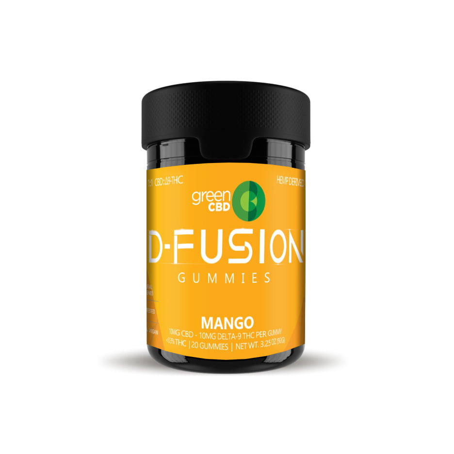 D-Fusion Delta 9 (D9) Gummies | 20 count | Delta 8 Resellers