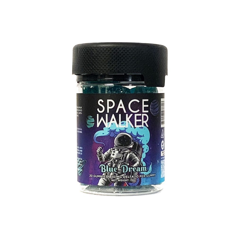 Space Walker Delta 10 Gummies 20 Count | 600mg | Delta 8 Resellers