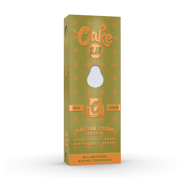 Cake Live Resin Delta 8 Disposable | 1.5g | Delta 8 Resellers