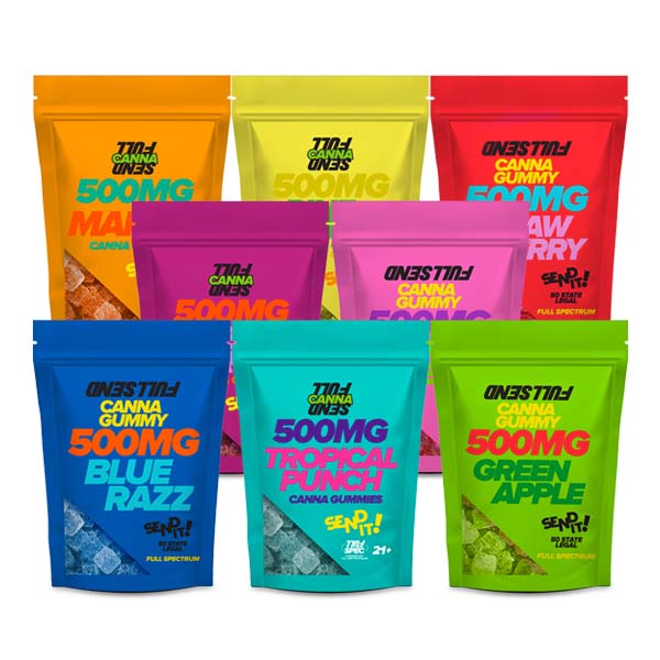 Full Send Delta 8 Gummies | 500mg - Delta 8 Resellers