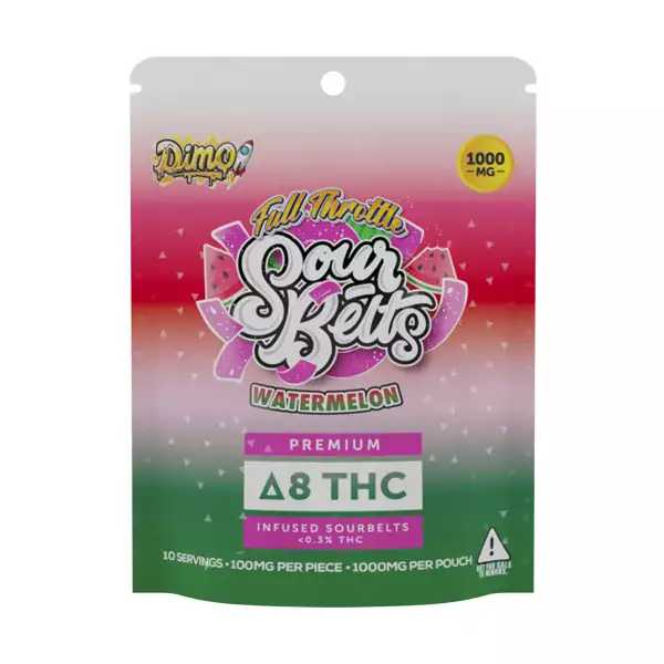 Dimo Hemp Delta 8 Infused Gummies | 1000mg - Delta 8 Resellers