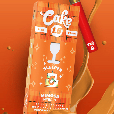 Cake 1.5g Sleeper Blend Disposable Vape | Delta 8 Resellers