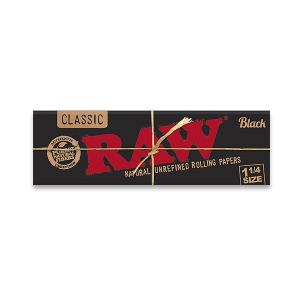RAW Classic Black Rolling Papers | Delta 8 Resellers