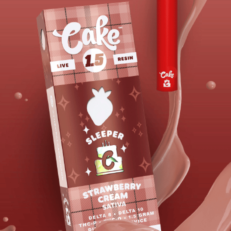 Cake 1.5g Sleeper Blend Disposable Vape | Delta 8 Resellers