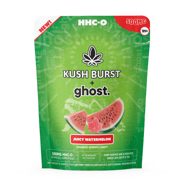 Kush Burst + Ghost HHC-O Gummies | 500mg | Delta 8 Resellers