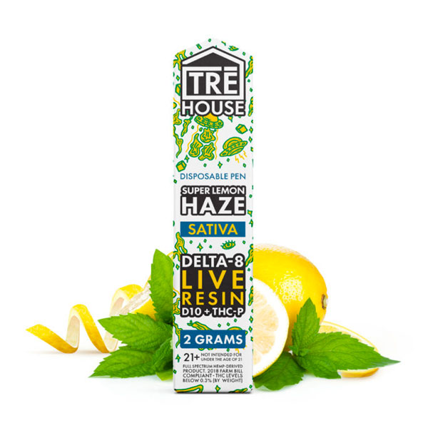 TRĒ House Delta-8 Live Resin Disposable | 2g | Delta 8 Resellers