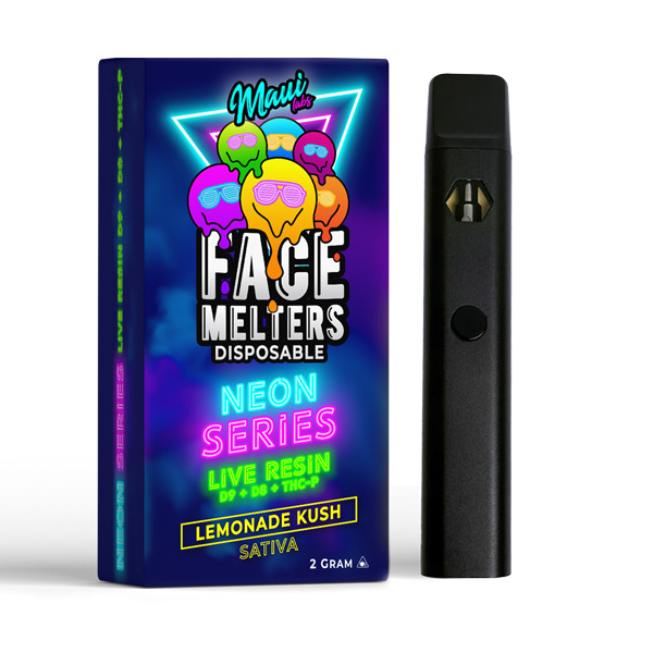 Maui Labs Face Melters Neon Series Disposable Vape | 2g | Delta 8 Resellers