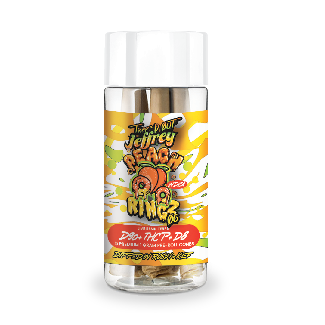HiXotic Trap'd Out Jeffrey Pre-Rolls | 5g | Delta 8 Resellers