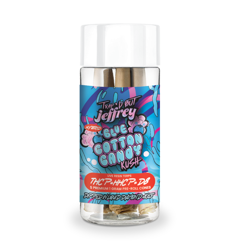 HiXotic Trap'd Out Jeffrey Pre-Rolls | 5g | Delta 8 Resellers
