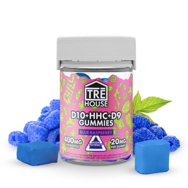 Tre House D10 + HHC + D9 Gummies | 400mg | Delta 8 Resellers