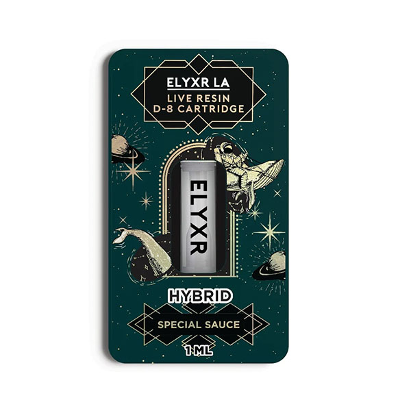 ELYXR Live Resin Delta-8 THC Cartridge | 1g | Delta 8 Resellers