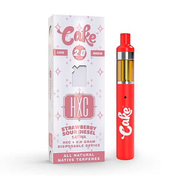 Cake HXC HHC Live Resin Disposables | 2g - Delta 8 Resellers