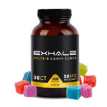 Exhale Wellness Delta-8 Gummy Cubes | 1500mg | Delta 8 Resellers