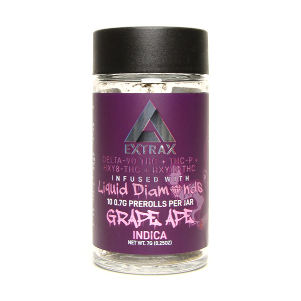 Delta Extrax Liquid Diamond Infused Pre-Rolls | Delta 8 Resellers