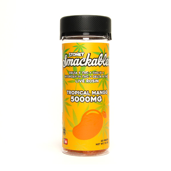 Smackables Live Rosin Gummies | 5000mg | Delta 8 Resellers