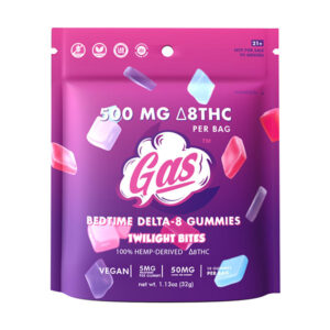 Gas Bedtime Delta-8 Gummies | 500mg - Delta 8 Resellers