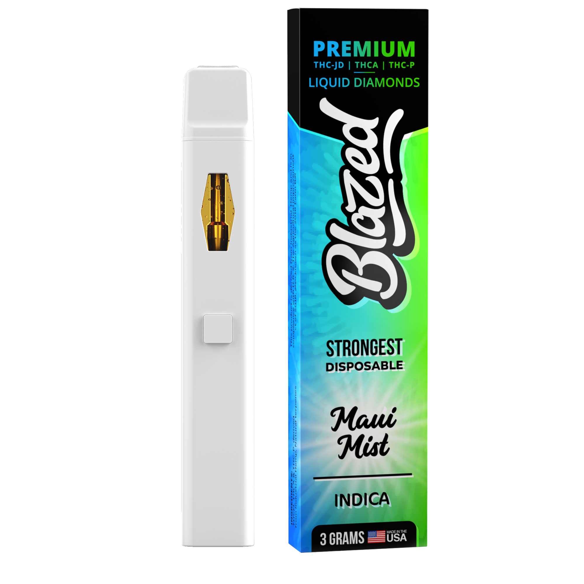 Blazed Liquid Diamonds Disposable | 3g - Delta 8 Resellers
