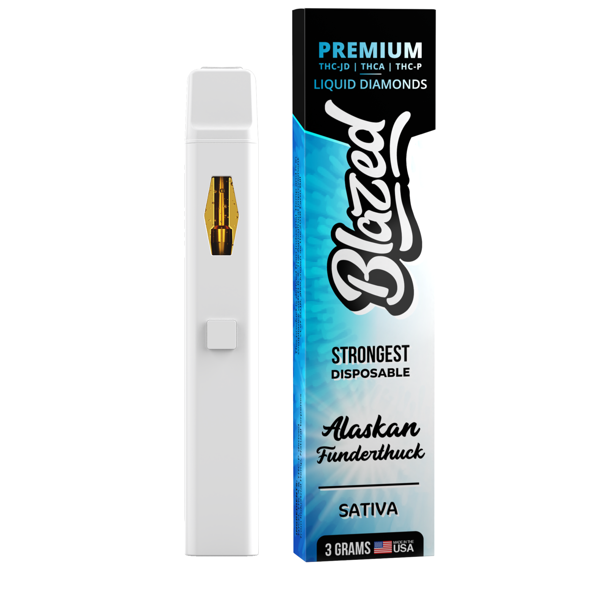 Blazed Liquid Diamonds Disposable | 3g - Delta 8 Resellers