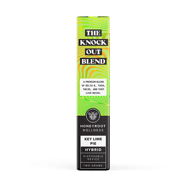 Honeyroot Knock Out Blend Disposable Vape | 2000mg - Delta 8 Resellers