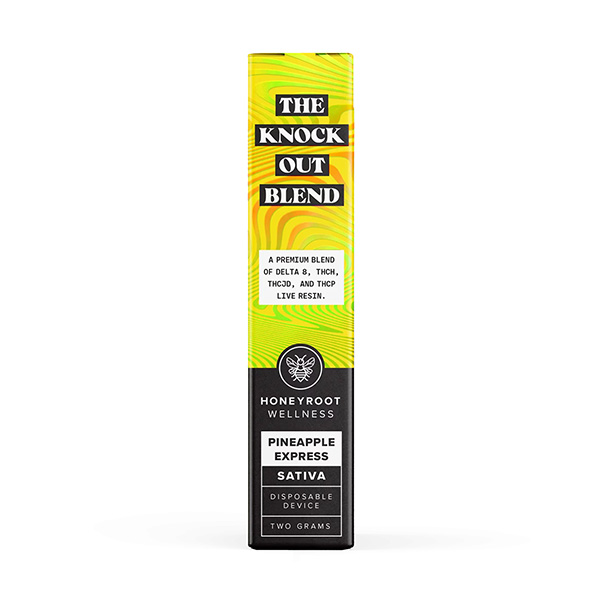 Honeyroot Knock Out Blend Disposable Vape | 2000mg - Delta 8 Resellers