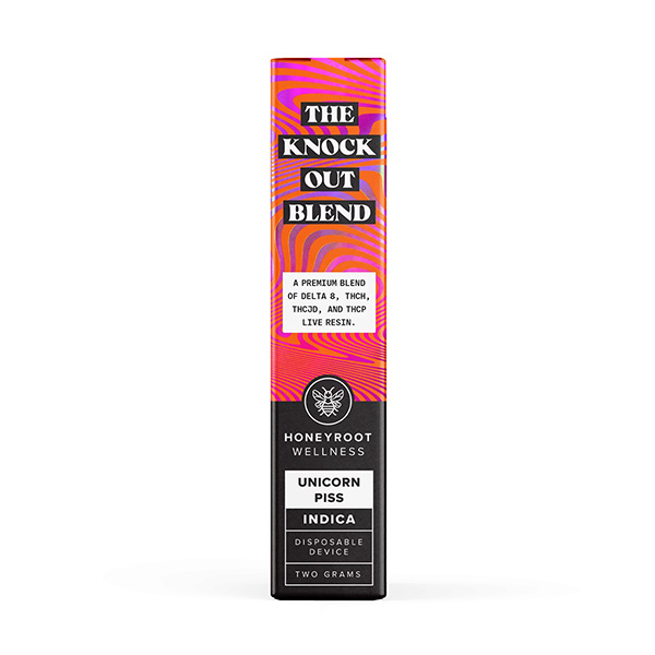 Honeyroot Knock Out Blend Disposable Vape | 2000mg - Delta 8 Resellers