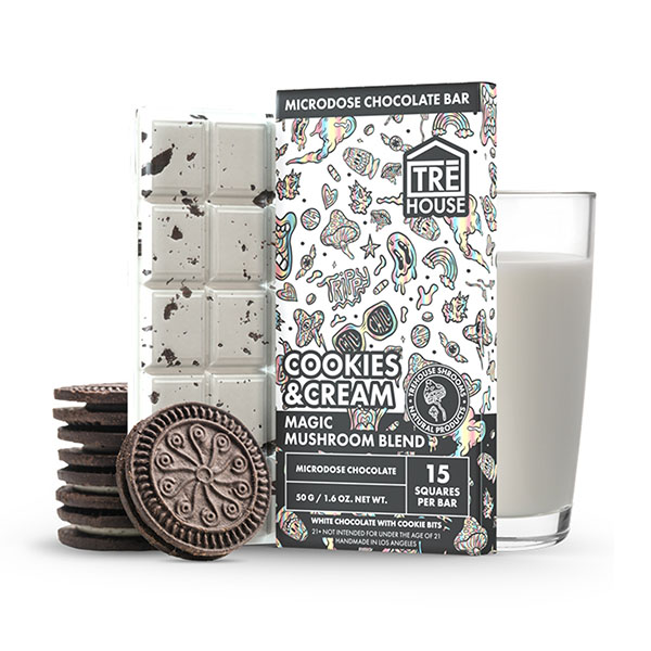 Tre House Magic Mushroom Chocolate Bar 15 Pieces Delta 8 Resellers