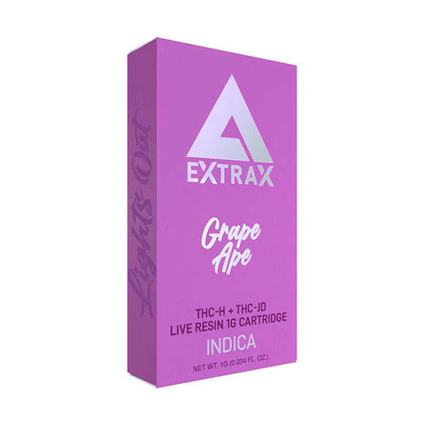 Delta Extrax Lights Out Cartridge | 1g - Delta 8 Resellers