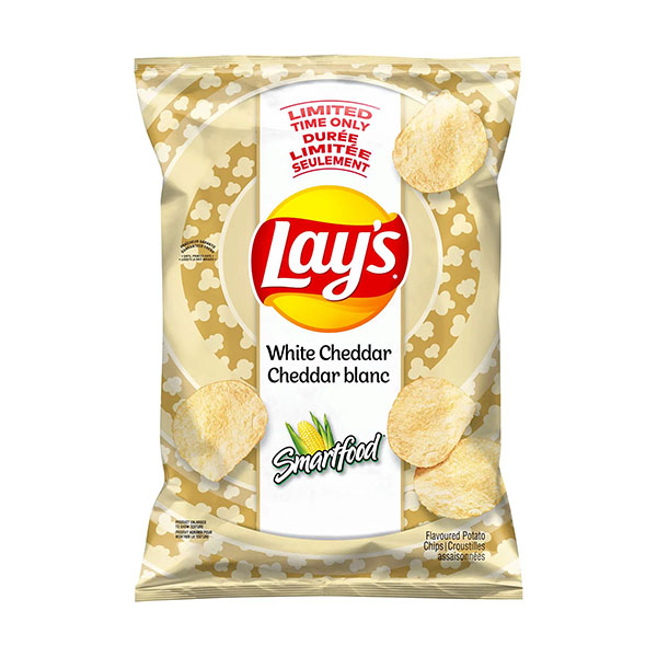 Exotic Lays Smartfood White Cheddar Chips | 66g | Delta 8 Resellers