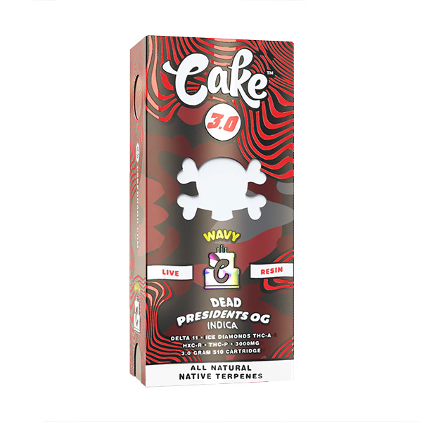Cake Wavy Live Resin 3g Cake Cart | Delta 8 Resellers