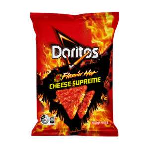 Exotic Doritos Flamin Hot Cheese Supreme Chips | 150g | Delta 8 Resellers