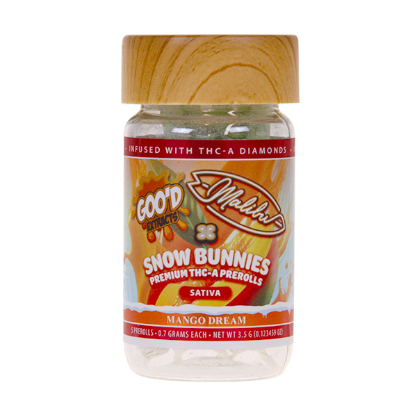 Goo’d Extracts Snow Bunnies Pre-Rolls | 3.5g - Delta 8 Resellers
