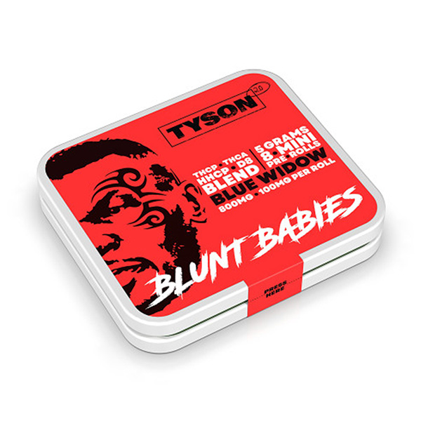 Tyson 2.0 Blunt Babies | 8 Count - Delta 8 Resellers