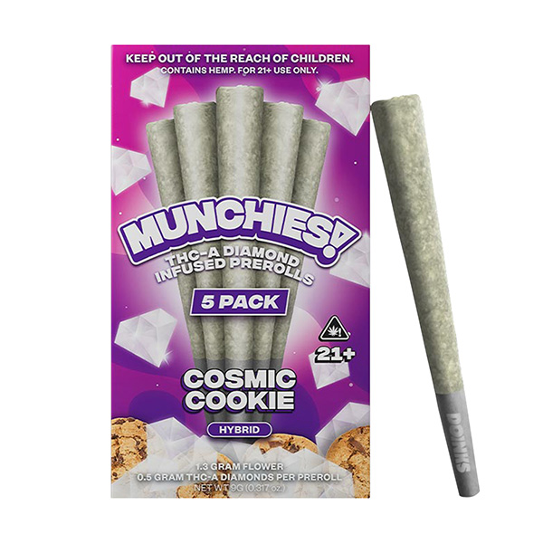 Delta Munchies THCA Pre-Roll | 5 Count - Delta 8 Resellers