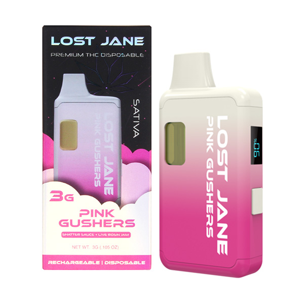 Lost Jane Shatter Sauce + Live Rosin Jam Disposable | 3g - Delta 8 ...