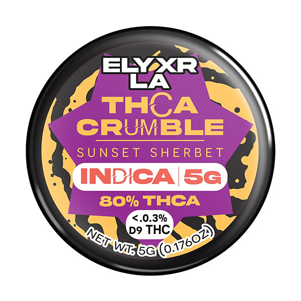Elyxr THCA Crumble | Delta 8 Resellers
