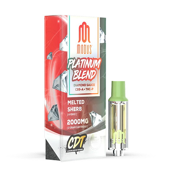 Modus Platinum Blend Cartridge | 2g | Delta 8 Resellers