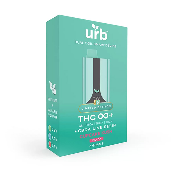 URB THC Infinity + Disposable Vape | 6g | Delta 8 Resellers