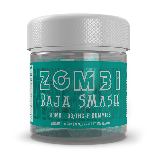 Zombi D9 + THC-P Gummies | (10ct) 80mg | Delta 8 Resellers
