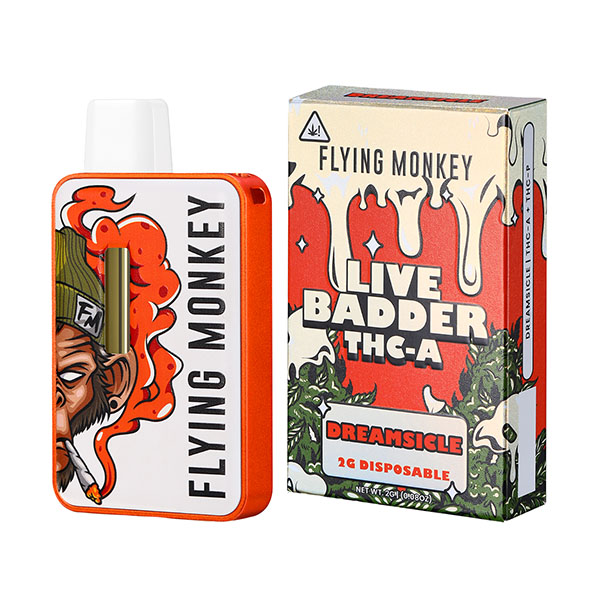 Flying Monkey Live Badder THCA Device | 2g | Delta 8 Resellers