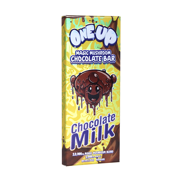 One Up Magic Mushroom Chocolate Bar 12000mg Delta 8 Resellers