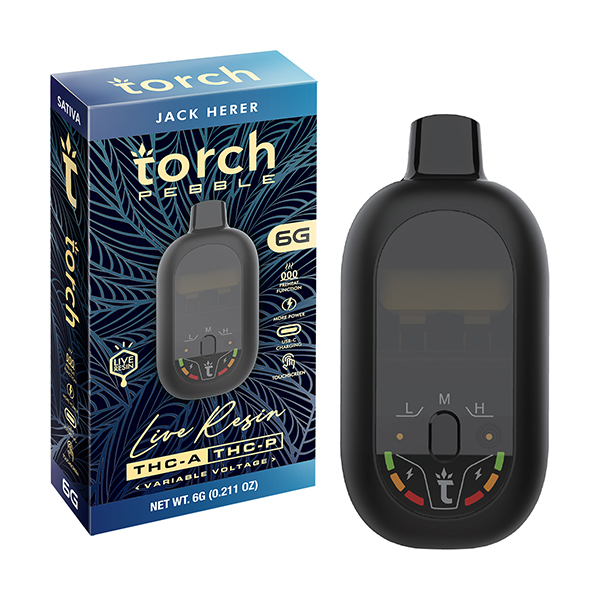 Torch Pebble Live Rosin Disposable | 6g | Delta 8 Resellers