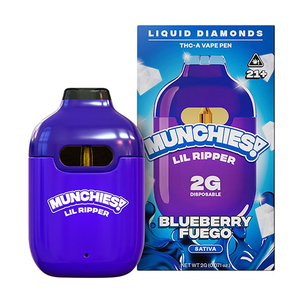 Delta Munchies Lil Ripper THCA Liquid Diamonds Vape | 2g | Delta 8 ...