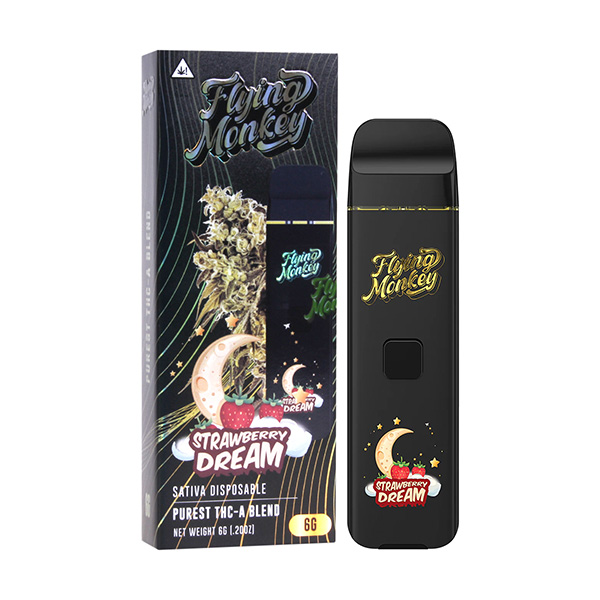 Flying Monkey Black Edition Purest THCA Disposable | 6g | Delta 8 Resellers