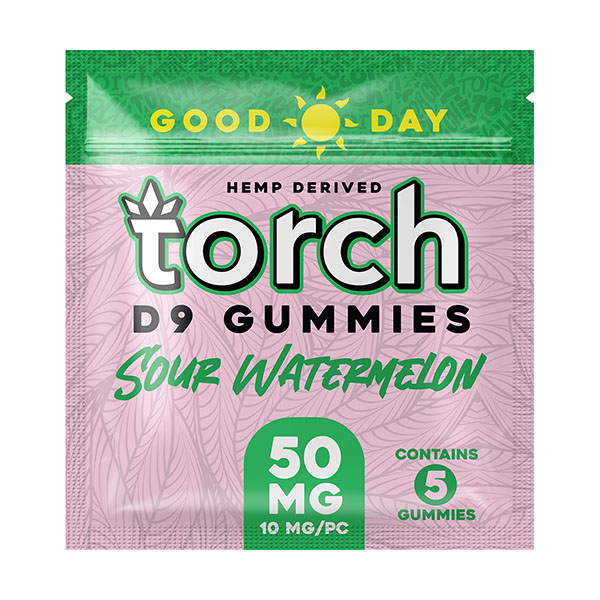 Torch Good Day D9 Gummies | 50mg | Delta 8 Resellers