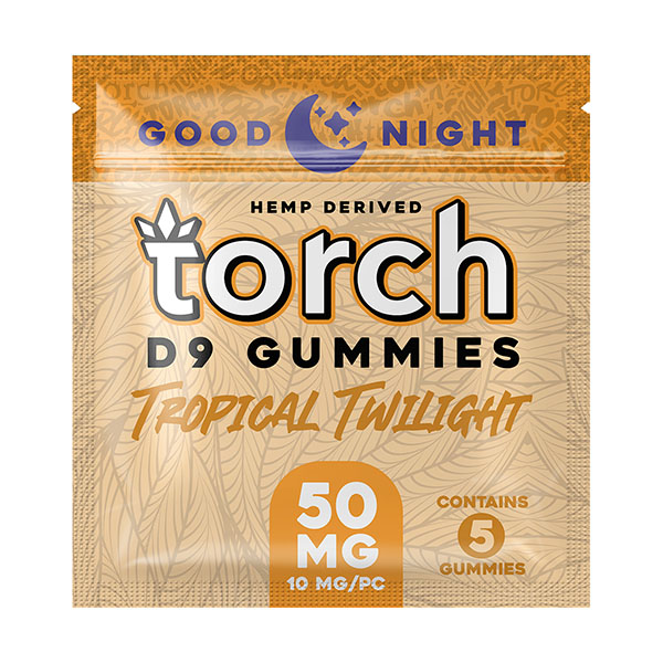 Torch Good Night D9 Gummies | 50mg | Delta 8 Resellers