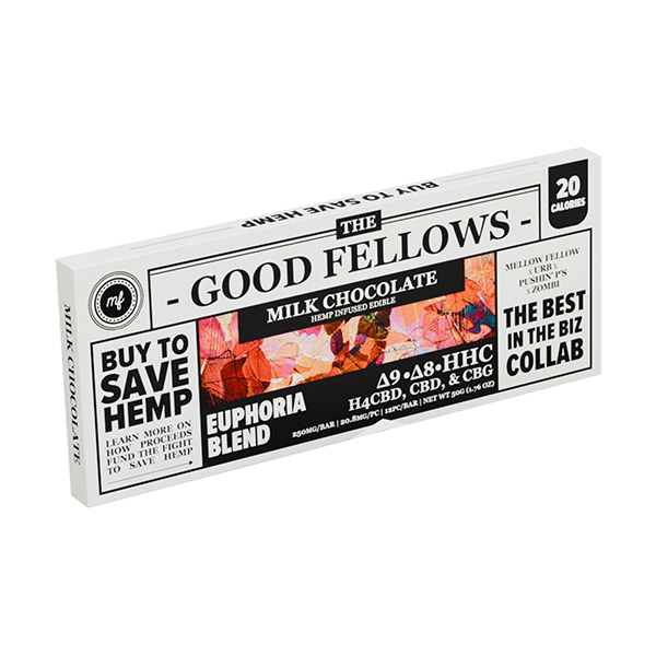 Good Fellows Chocolate Bar | 12 PCS | Delta 8 Resellers