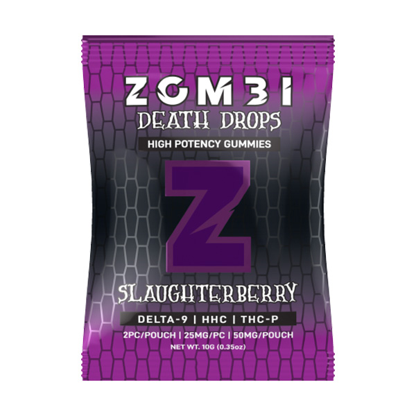 Zombi Death Drops Gummies | 2ct | Delta 8 Resellers