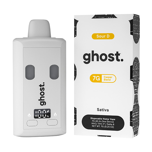 Ghost Casper Blend Disposable | 7g | Delta 8 Resellers