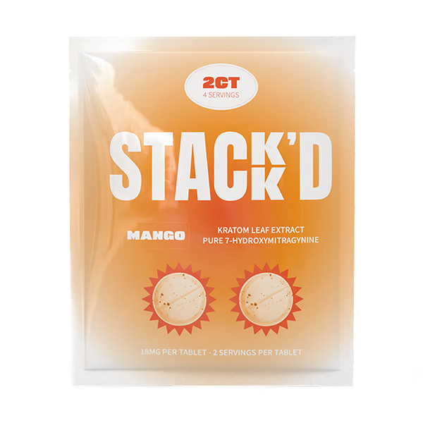 Stack’d 7-Hydroxy Tablets | 2 Count | Delta 8 Resellers